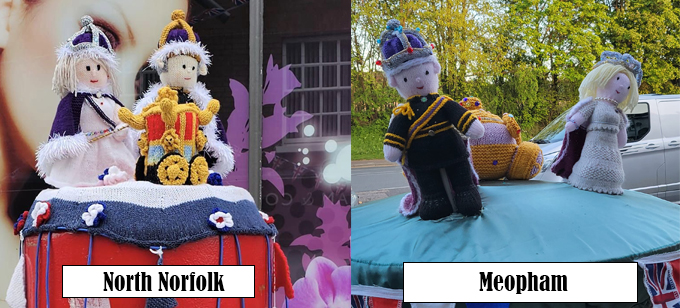 Ecdesigns Coronation Post Box Toppers & Displays