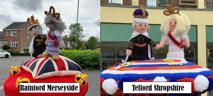 Ecdesigns Coronation Post Box Toppers & Displays