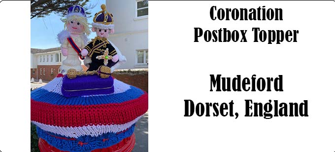 Ecdesigns Coronation Post Box Toppers & Displays